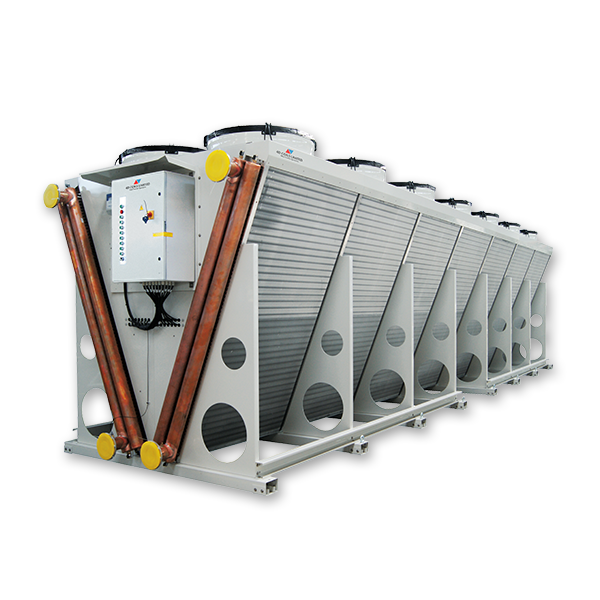 Dry Coolers - High Efficiency Commercial Industrial V-shape Units UK