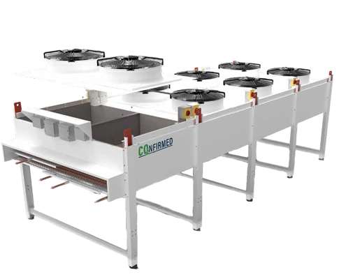 Dry Coolers - High Efficiency Commercial Industrial V-shape Units UK